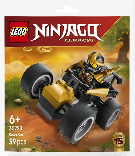Polybag Ninjago - La voiture du Ninja Cole - Brick Occasion