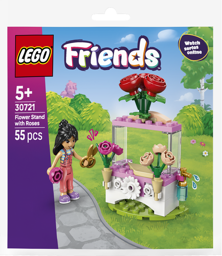Polybag Friends - Le stand de roses - Brick Occasion